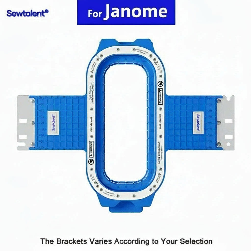 Sewtalent Magnetic Hoop 7.6″ × 2.7″ (195 × 70 mm) for Janome MB4/ 4S ...