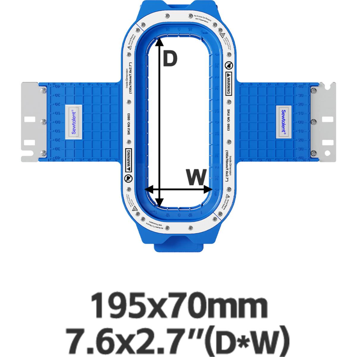 Sewtalent Magnetic Hoops for Ricoma MT1501 MT1201 Embroidery Machines ...